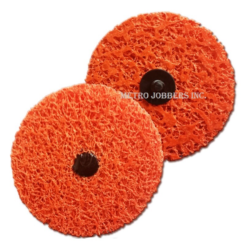 NORTON Blaze Rapid Strip Speed-LOK TR Disc, 4" TR, Orange 31054 5/Box ...