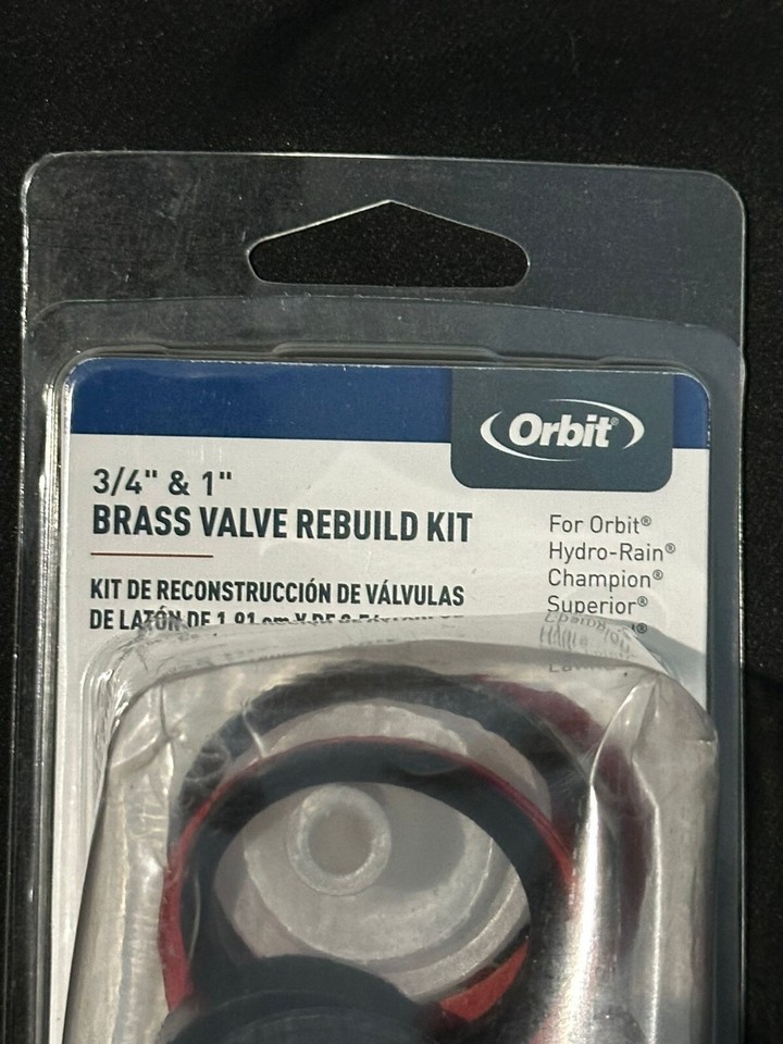 Orbit 3/4" and 1" brass valve rebuild kit fast free shipping | eBay