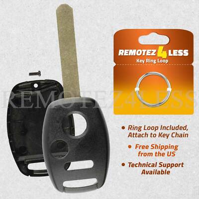 Case for Honda Fit Odyssey Pilot Keyless Remote Car Entry Key Fob Shell ...
