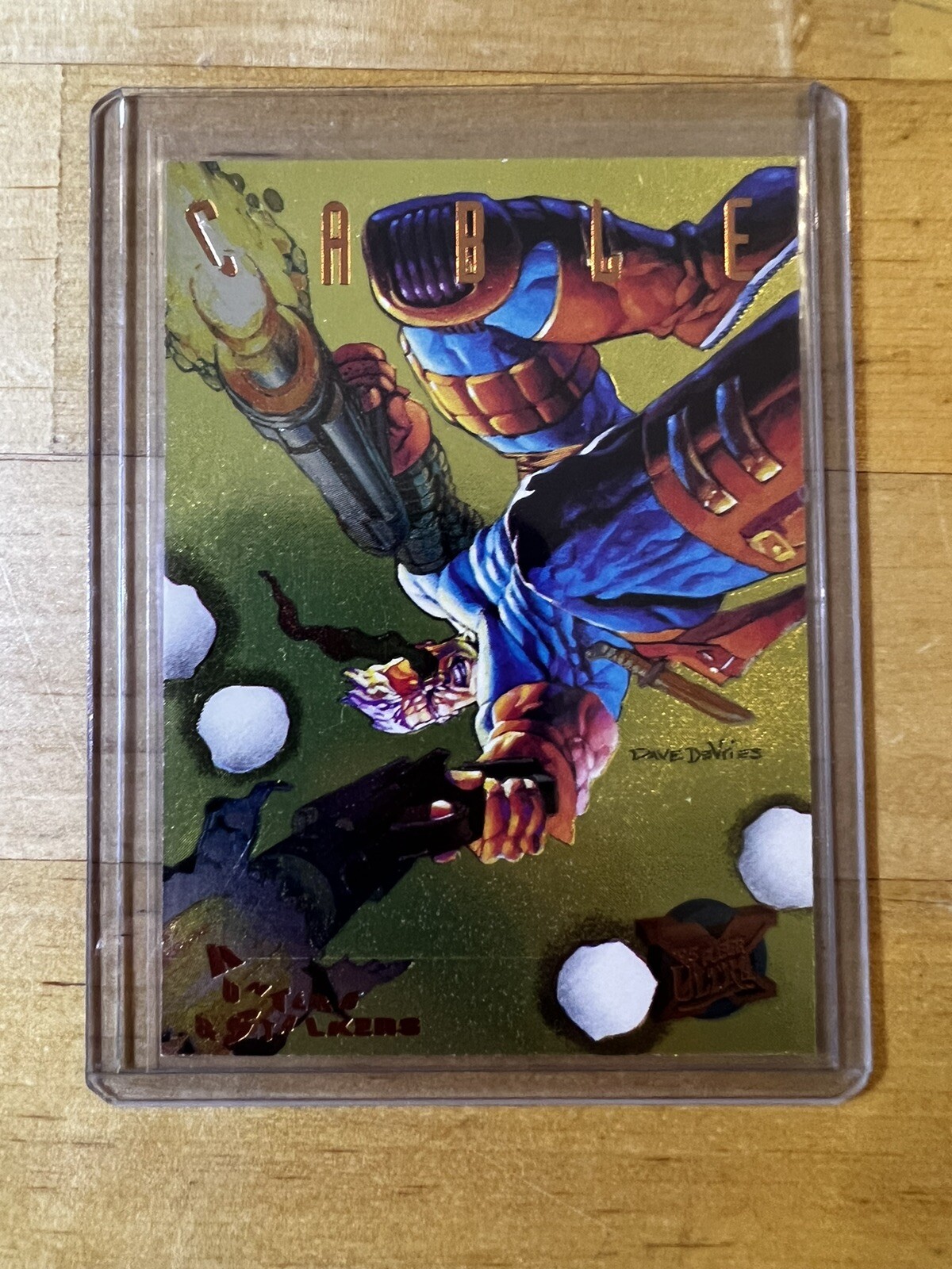 Cable 1994 Fleer Ultra Marvel Hunters and Stalkers Card #2 of 9 X-Men ...