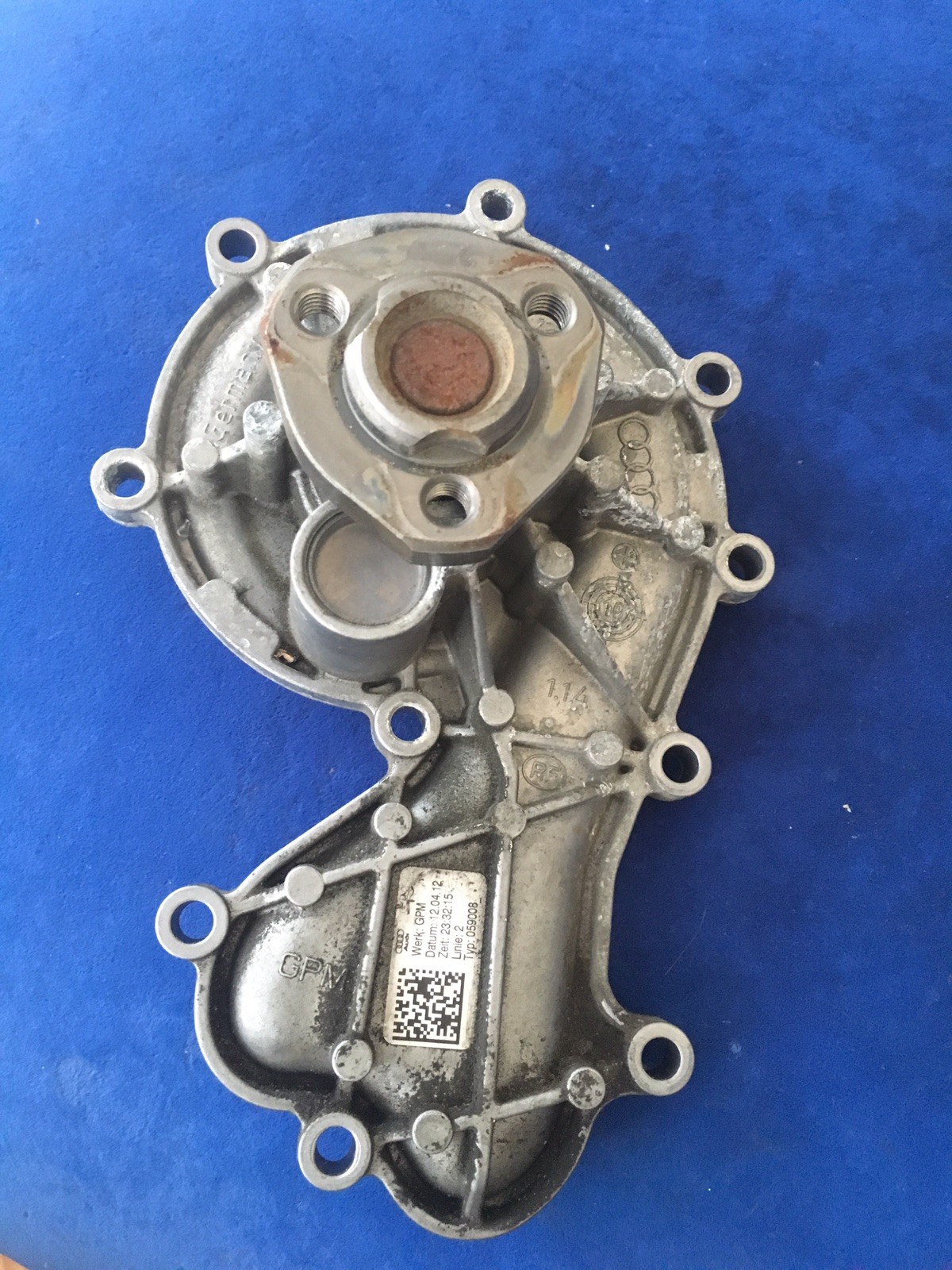 AUDI A6 C7 Water Pump 059121008 3.0TDI | eBay UK