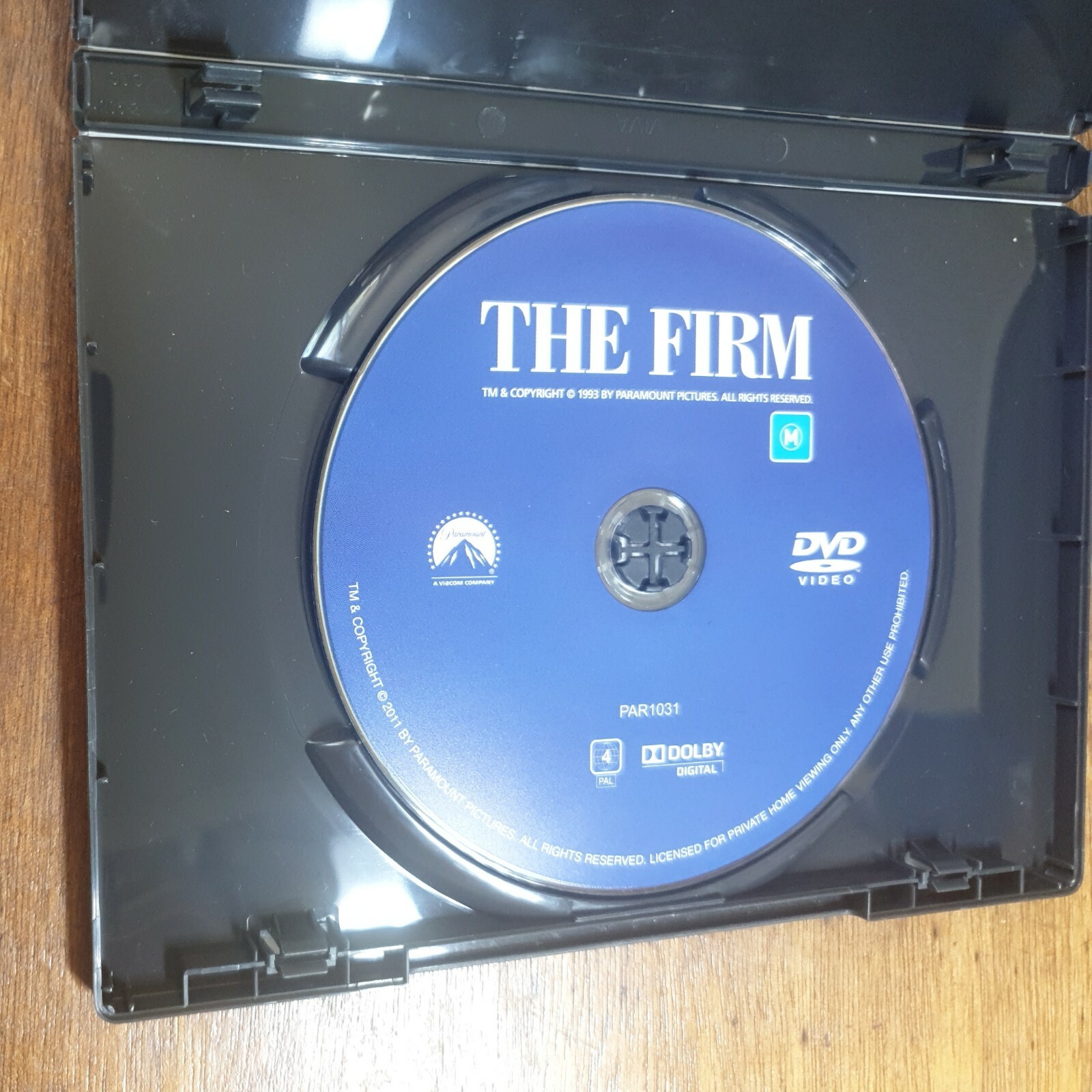 The Firm DVD R4 FREE POST Tom Cruise Ed Harris 9317731159619 | eBay