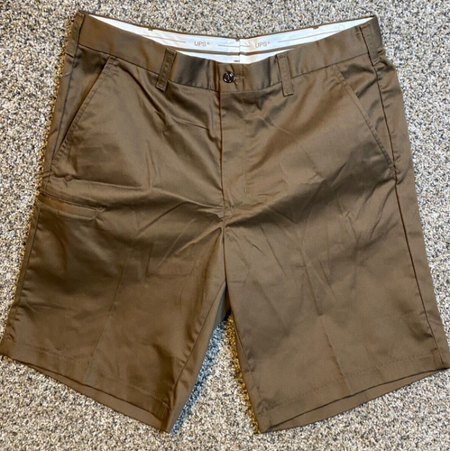 UPS Wear Guard Delivery Brown Uniform Shorts Size Men’s 34 Inseam 9.5 ...