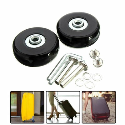 2/4Pcs Suitcase Wheels For Luggage Accessories Trolley Case Wheels ...