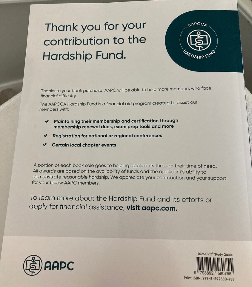 CPC Certified Professional Coder Study Guide 2025 AAPC | eBay