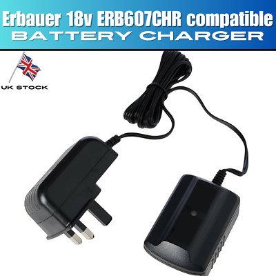Erbauer 18v ERB607CHR compatible Battery Charger ERI606BAT ABP118G1 12W ...