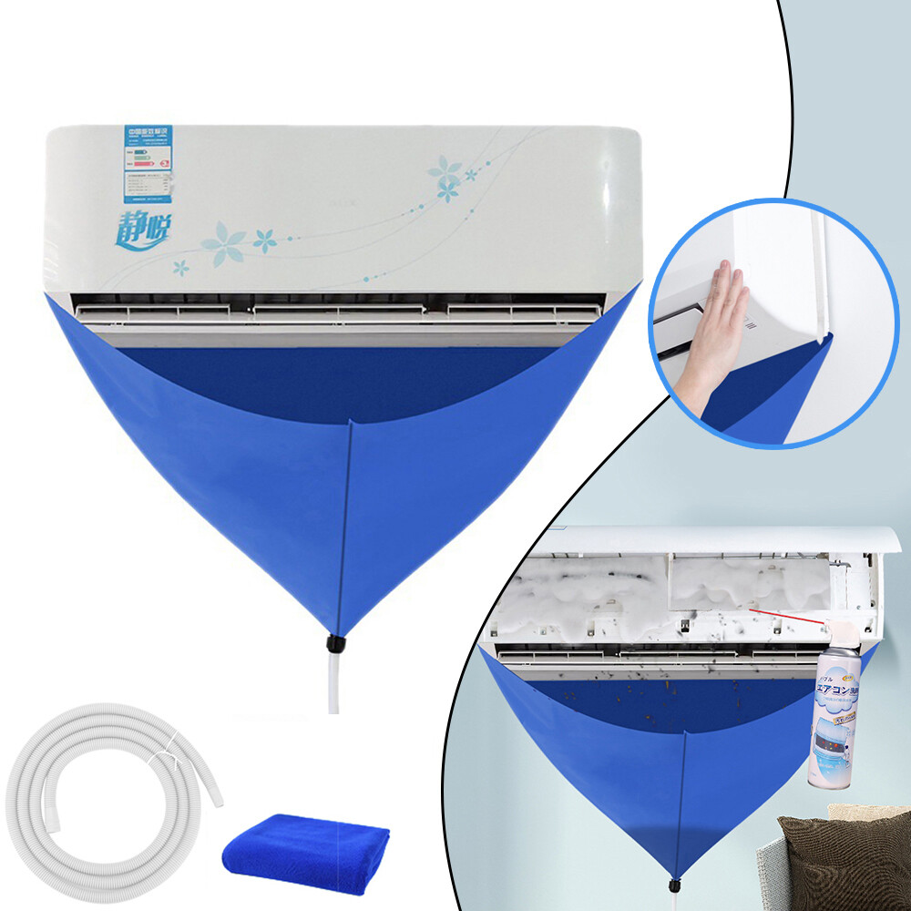 Mini Split Air Conditioner Cleaning Bag AC Unit Dust Washing Clean ...