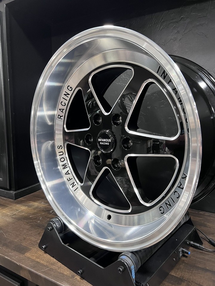 4-Infamous Racing Wheels 20x9 and 20x11 light weight wheels 6x139.7 ...