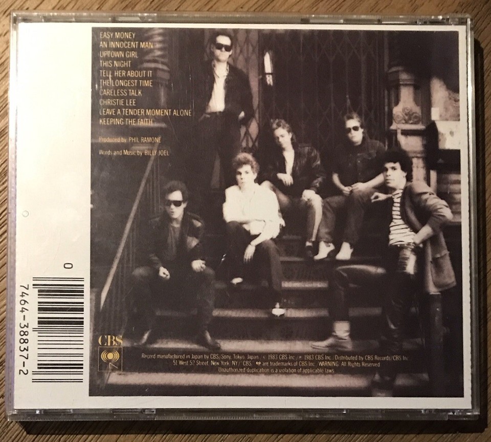 Billy Joel - An Innocent Man (CD, 1983) - Very Good | eBay