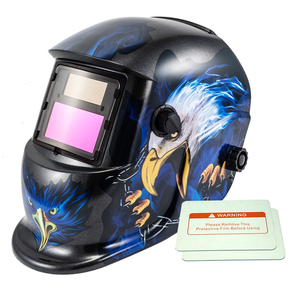 NEW Pro Auto Darkening Welding Helmet Arc Tig mig Grinding Welders Mask ...