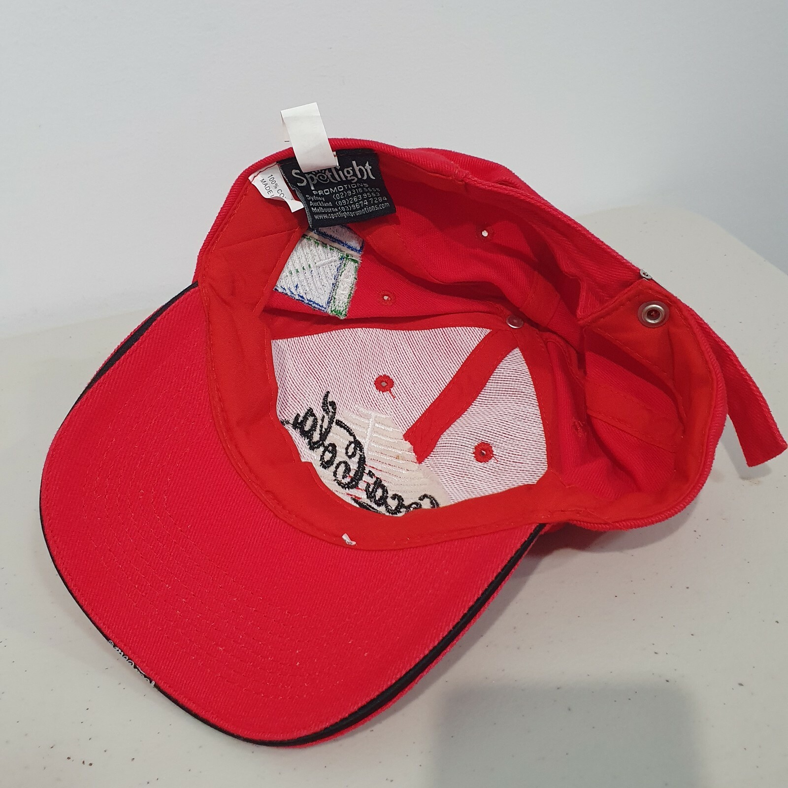 Vintage Rugby World Cup 2003 Coca Cola Coke Hat Cap R… - Gem