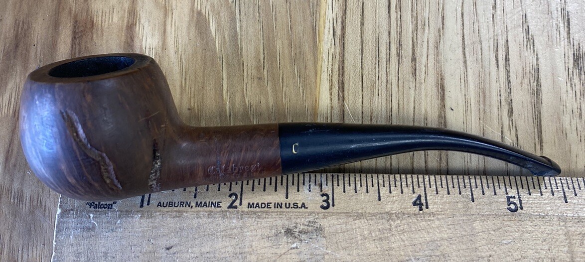 Vintage Estate Tobacco Smoking Pipe Edwards Algerian Briar Smoked ...