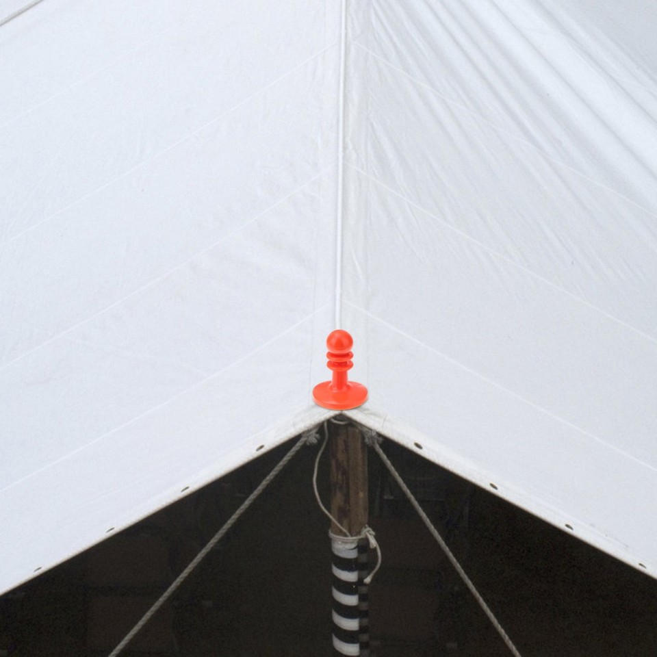 8 Pcs Tent Pole Tips Caravan Awning Accessories Rod Case Camping Cap ...