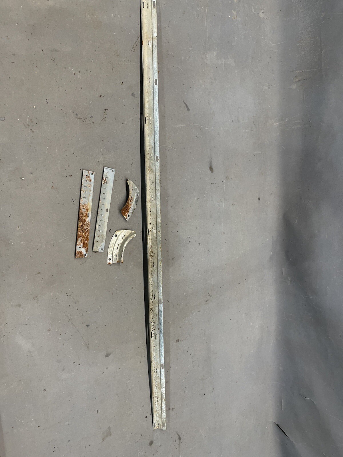 1967 1968 Ford Galaxie 2 Door Roof Interior Headliner Tack Strip Trim ...