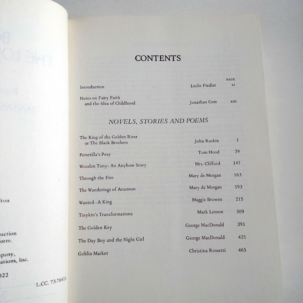 Jonathan Cott, BEYOND THE LOOKING GLASS... 1973, 1st Edition, HC/DJ ...