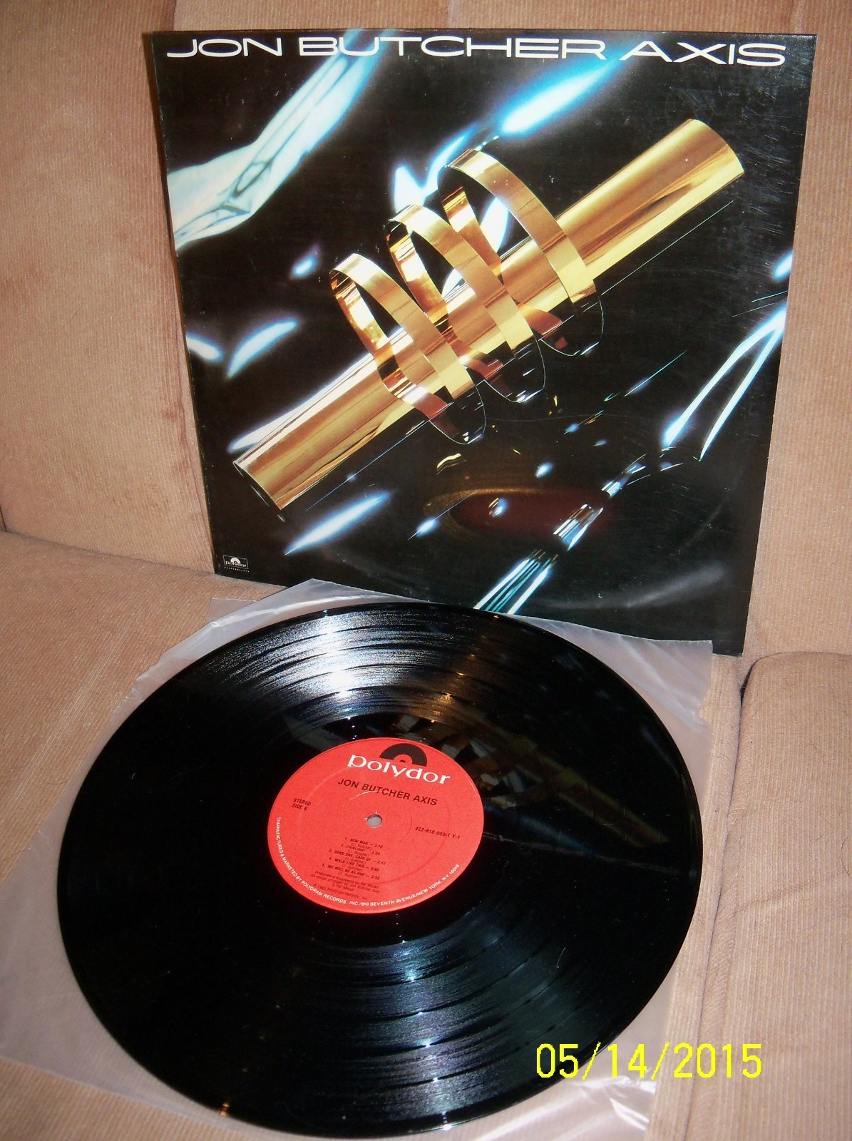JON BUTCHER AXIS Self Titled 1983 Orig Polydor LP 810 059-1 Y-1 NR/MINT ...