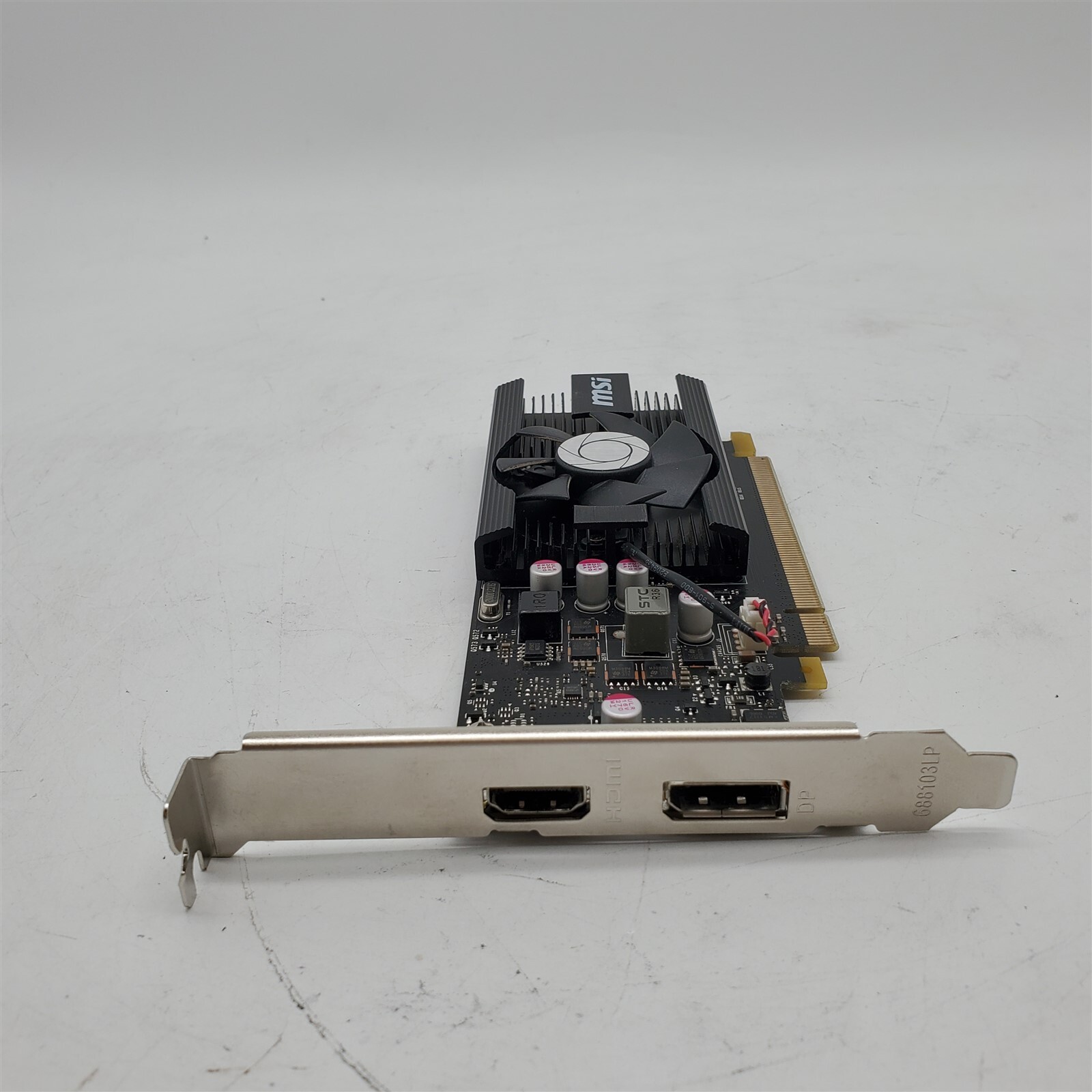 MSI Gaming GeForce GT 1030 4GB GDRR4 64-bit DX 12 Single Fan OC ...