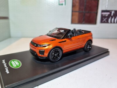 Range Rover Evoque Convertible Orange IXO 1:43 Scale Diecast Model Car ...