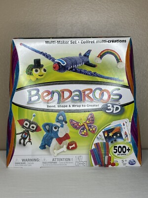 NEW BENDAROOS 500 PIECE MEGA PACK AMAZING FLEXIBLE BUILDING CRAFT STICKS 3+ | eBay