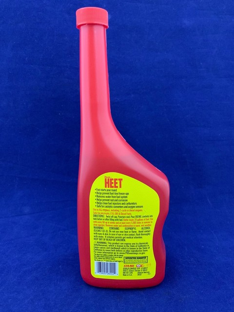 Iso-heet Fuel-line Antifreeze Water Remover and Injector Cleaner 12oz ...