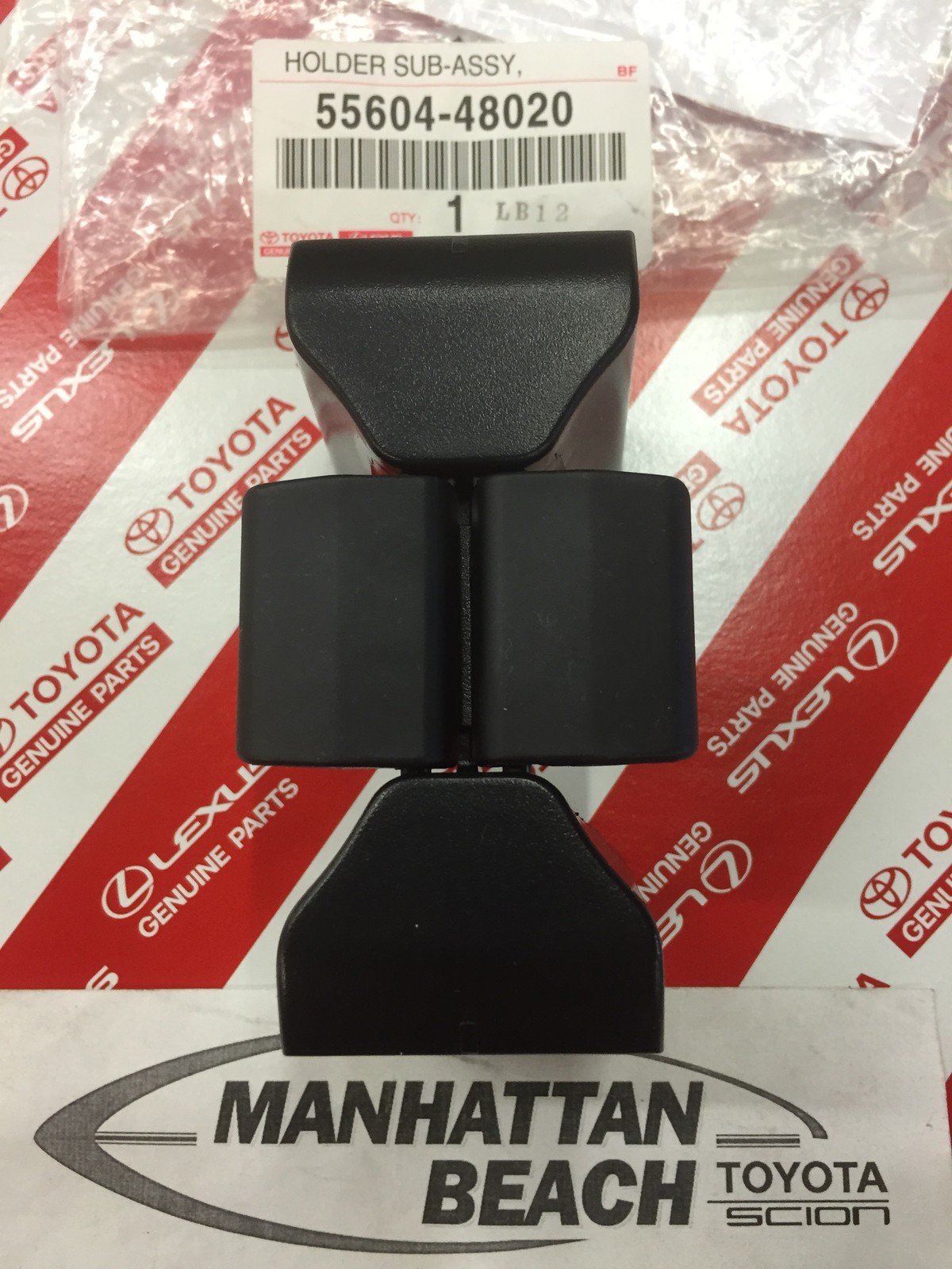 2002 - 2007 TOYOTA HIGHLANDER CUP HOLDER INSERT 55604-48020 GENUINE NEW ...