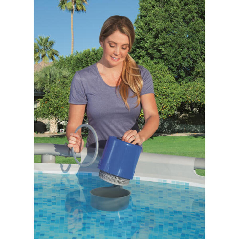 Bestway 58233E 800 GPH Above Ground Swimming Pool Surface Skimmer ...