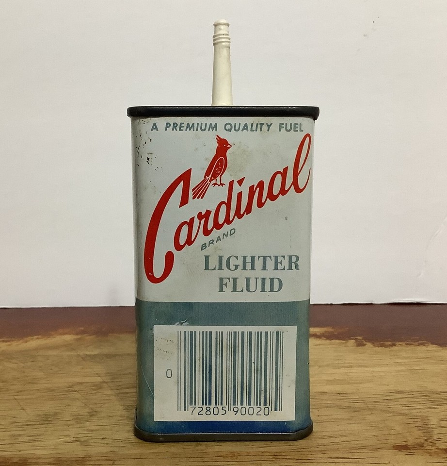 Vintage Cardinal Brand Lighter Fluid Can | eBay