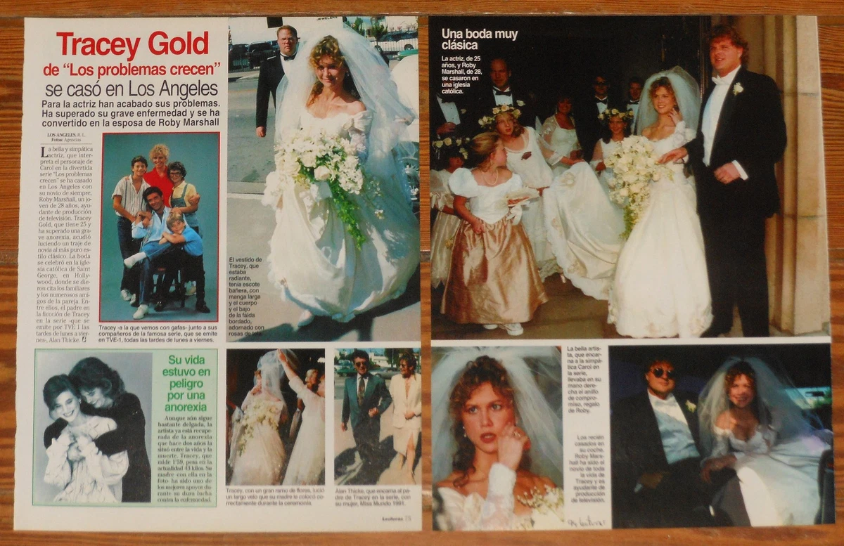Tracey Gold Wedding Photos