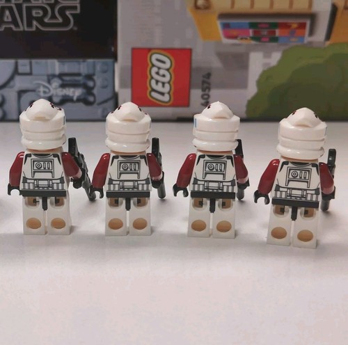 4x Star Wars Clone ARF Trooper Phase 1 Rancor Battalion Custom Lego ...