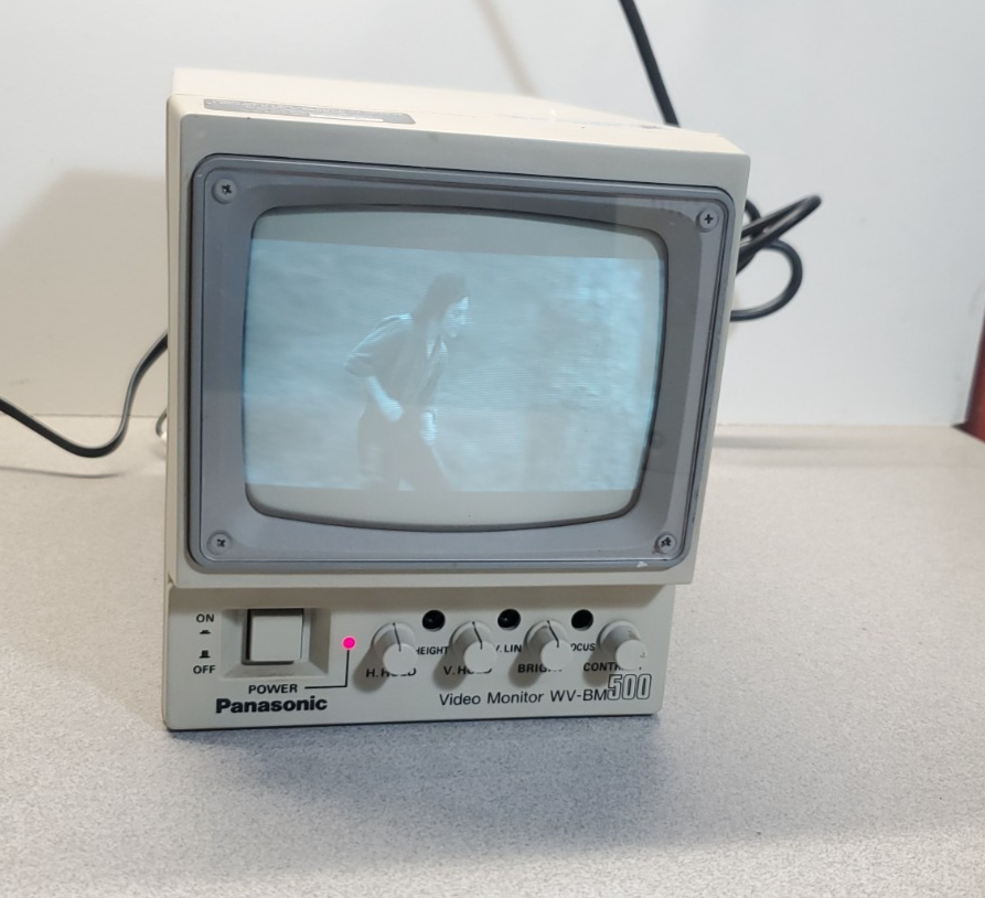 Panasonic Video Monitor WV-BM500U 5" Black & White CRT Tube WV-BM500 | eBay