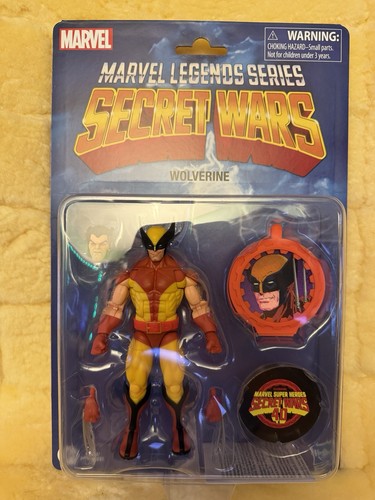 2024 Hasbro Marvel Legends Secret Wars 6” Wolverine Figure New Sealed ...