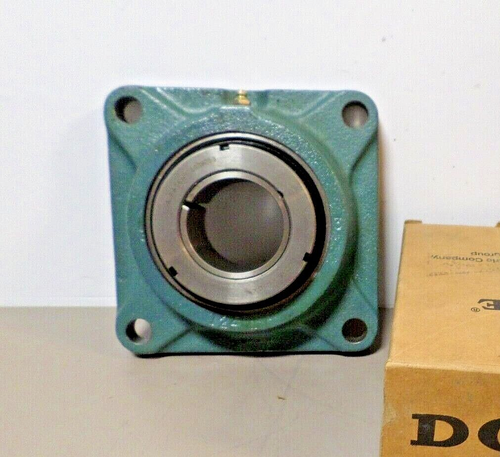 Baldor - Dodge F4B-GTM-203 Flange Mount Bearing 2-3/16-in Round Bore | eBay