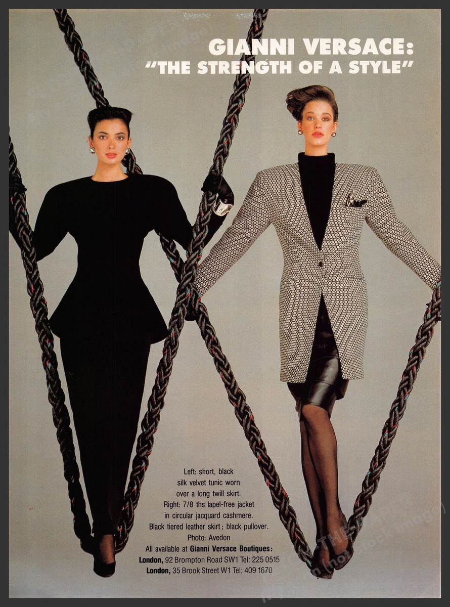 Gianni Versace Designs 1980s