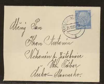 Germany Sudetenland Card, Mi. 521, Teplitz | eBay