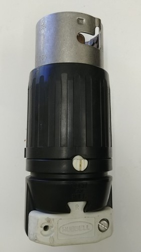 HUBBELL CS6365C HBL6365C 3P-4W 50A 125/250V MALE PLUG CS-6365C TWIST ...