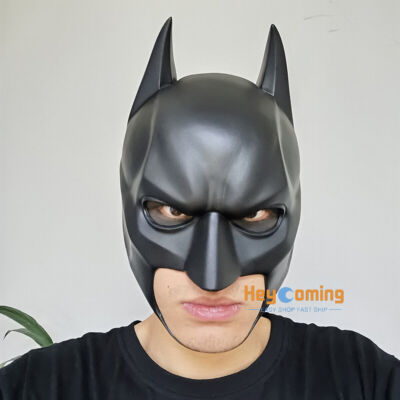 Batman Full Mask With Cowl Adult The Dark Knight Rises Halloween ...