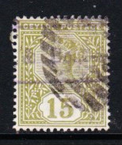 Album Trésors Ceylan Scott #136 15c Queen Victoria VF D'Occasion Cds | eBay