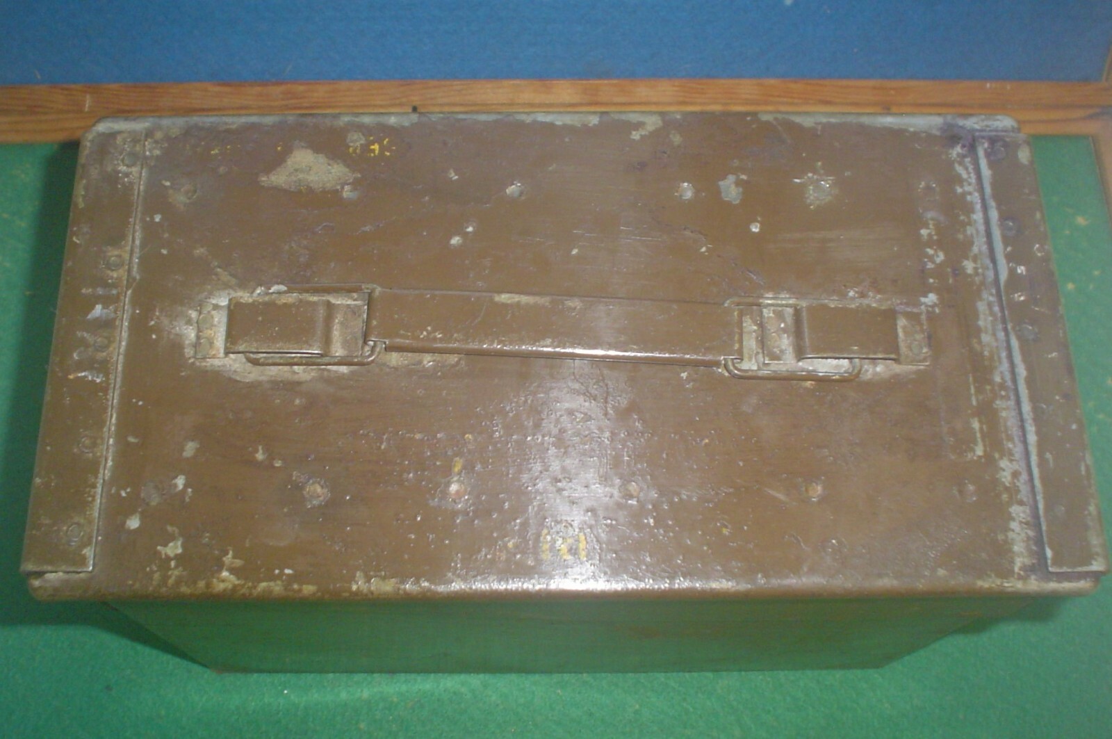 VINTAGE BRITISH ARMY 1980's H83 Mk2 37mm AMMUNITION BOX / CAN | eBay