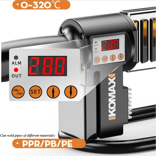 1000W 220V Water Pipe Fuser AC Plug Machine For Welding Pvc Tube Welder ...