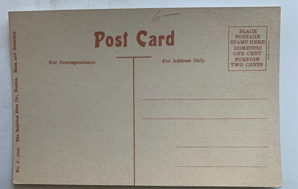 ca 1900s MA Postcard Fall River Massachusetts Fall River Line Boats ...