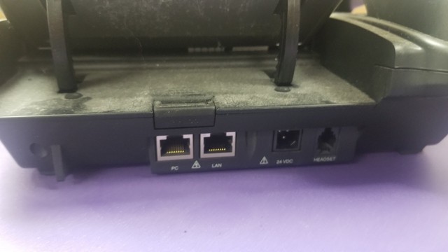 Teltronics IP210 Black IP 3 Line Office Phone With Power Supply for ...