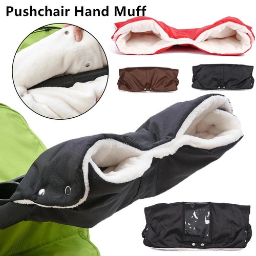 Waterproof Warm Gloves Pushchair Hand Muff Pram Accessory Stroller ...