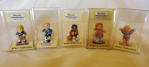 Hallmark Merry Miniatures, Kids Collection. Lot Of 5 | eBay