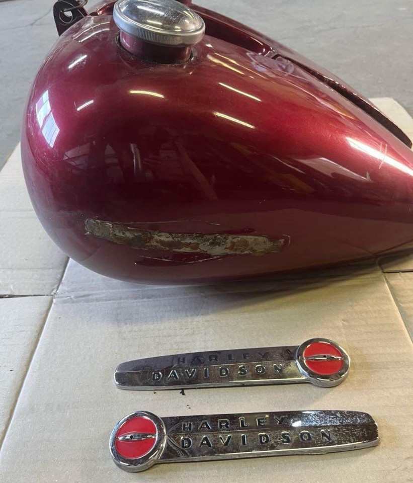 Harley Davidson Genuine Gas tank 1975 Shovelhead Vintage #3971 | eBay