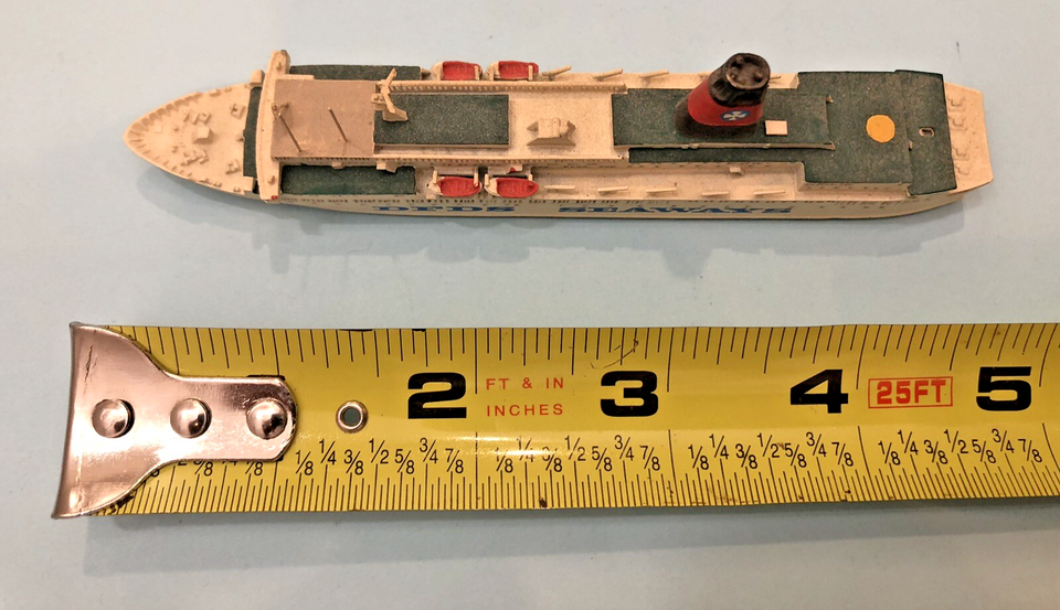 Albatros #112 Denmark Ferry Ship Dana Anglia 1978 Waterline Model ...