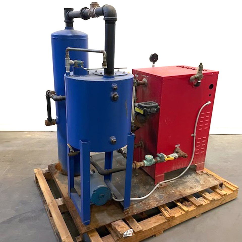 Pacific Steam Electric Boiler PSE-72 Steam Generator Skid Package ...