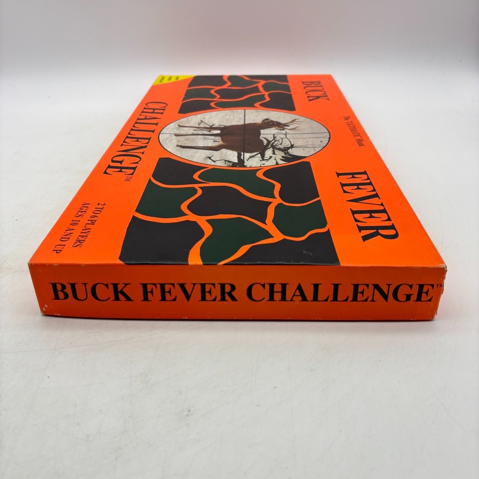 VINTAGE Buck Fever Challenge COMPLETE 1988 Deer Hunting Signed by Terry ...