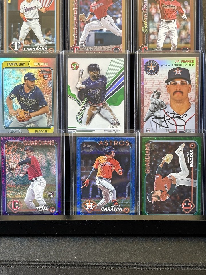 Lot of 25 Numbered Baseball Cards Some Rookie Cards- 1 Patch Card | eBay