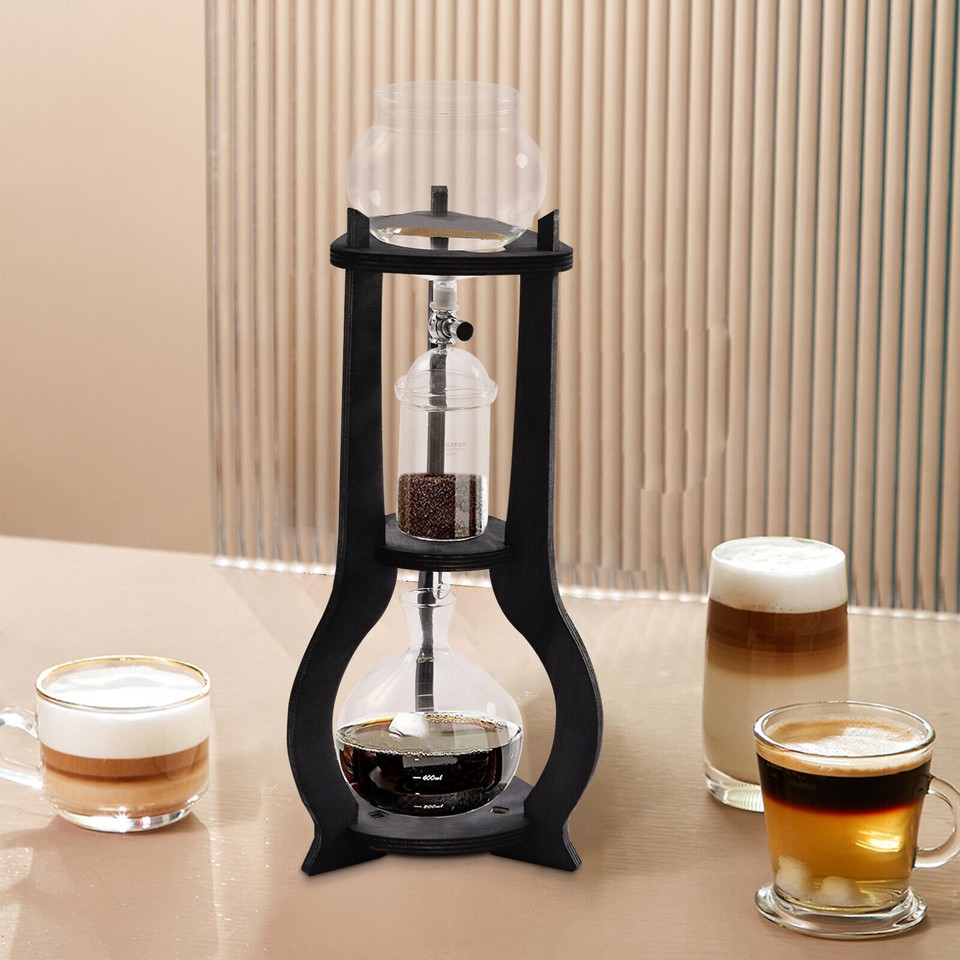 8 Cups Iced Coffee Cold Brew Drip Tower Offices Home Coffee Maker ...