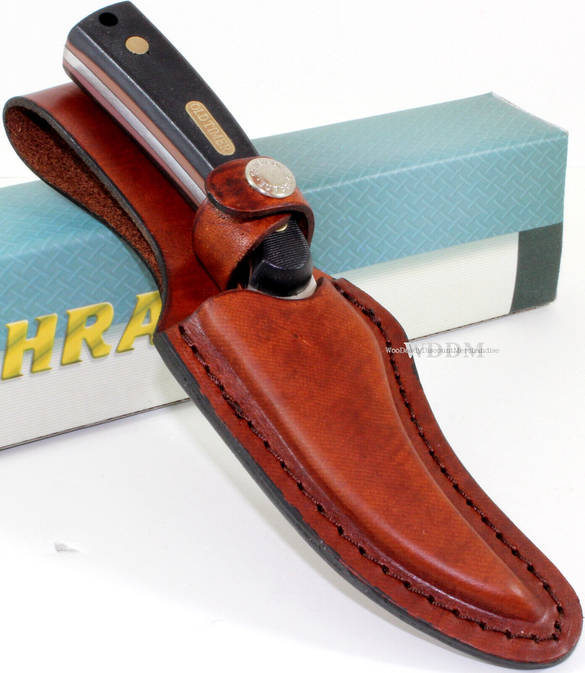 Schrade Old Timer Delrin Sharpfinger Upswept Blade Hunting Skinning ...